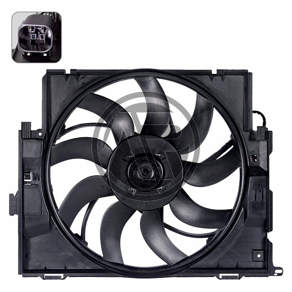 MOTORES VENTILACAO RADIADOR - MOTOR VENTILADOR BMW F20 F21 F31 2011 ...