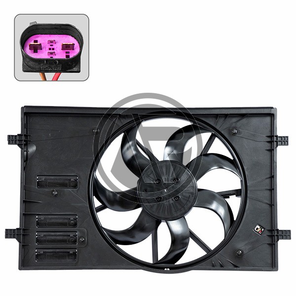 MOTORES VENTILACAO RADIADOR - MOTOR VENTILADOR VAG GOLF VII PASSAT ...