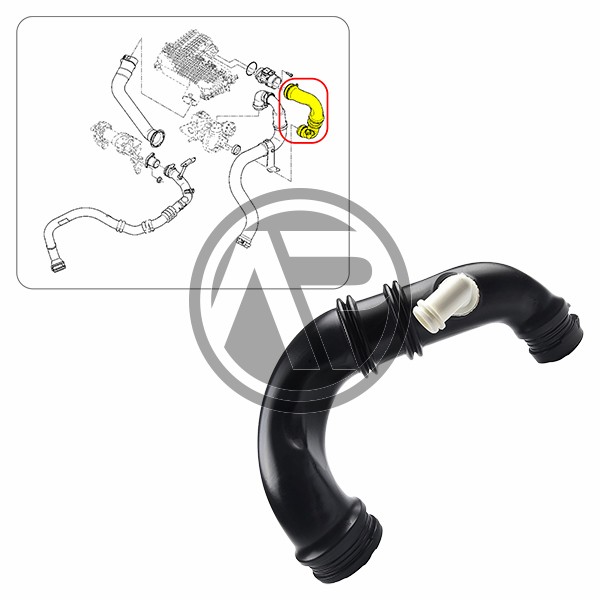 TUBOS DE INTERCOOLER - TUBO ADMISSAO RENAULT CLIO II KANGOO 15 DCI ...
